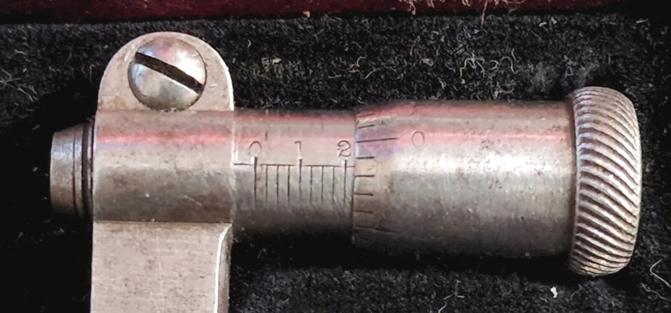 Extremely Rare Brown & Sharpe No. 1 Pocket Micrometer Pat. April 23 ...
