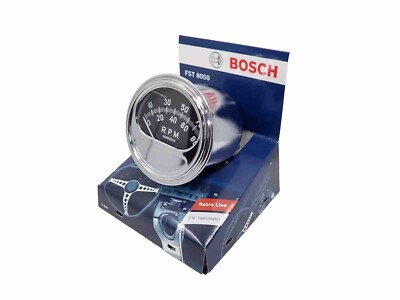 Sun Tachometer 8,000 RPM FZ88R w/ Cup Muscle Car Tach Hot Rod New Bosch ...