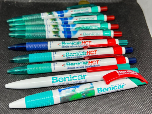 LOT of 9 BENICAR Medical Drug Rep Pharmaceutical Pens Collectible ...