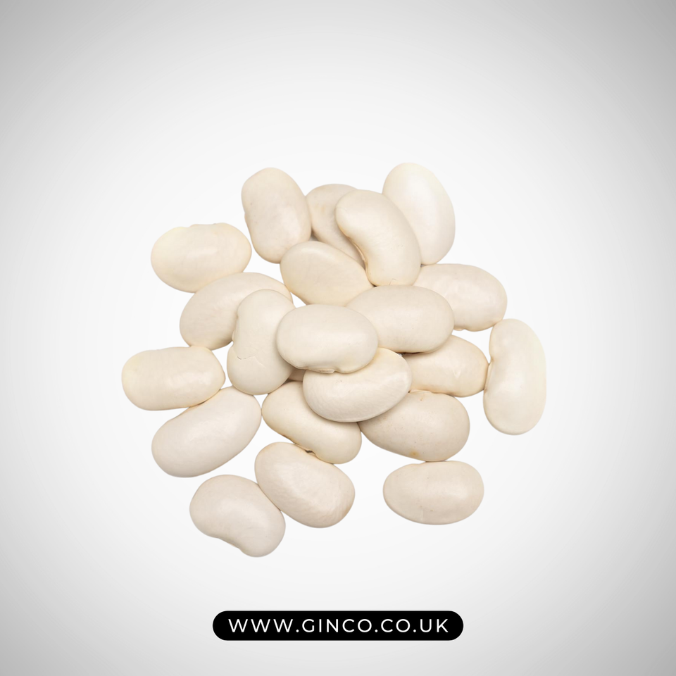 White Butter Beans 1kg – Dried Large Beans, Fresh Packed, High Fibre ...