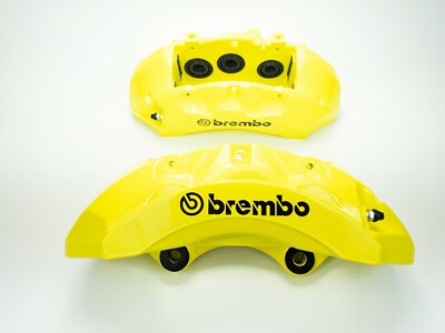 GENUINE RANGE ROVER SPORT SVR L494 FRONT BREMBO BRAKE CALIPERS 13-16 ...