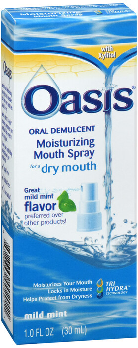 OASIS DRY MOUTH SPRAY 1 OZ glycerin MUCOUS MEM SPRAY 35 % | eBay