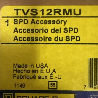 Square D TVS12RMU SPD Surge Protective Device Accessory Remote Monitor ...