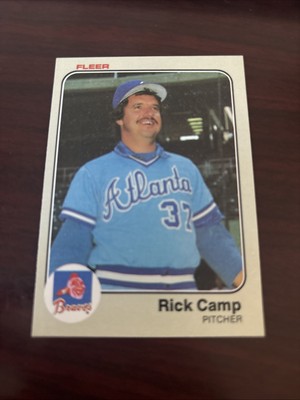 1983 Fleer #133 Rick Camp Atlanta Braves NM-MINT | eBay