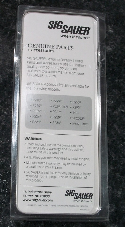 SIG SAUER P226 - 22 LR Caliber Conversion Kit Magazine - New Old Stock ...