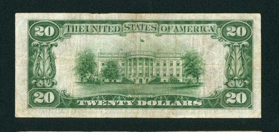 $20 1934 Federal Reserve Note ** PAPER CURRENCY AUCTIONS | eBay
