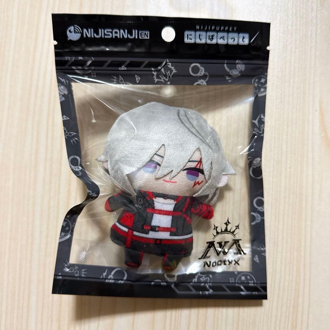 Nijisanji Fulgur Ovid Niji Puppet Plush Doll Noctyx VTuber Toy Official ...