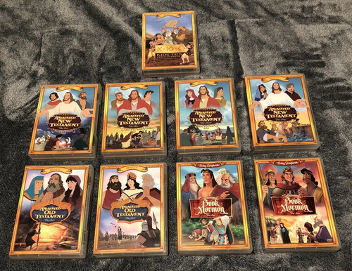 Nest Animated Bible Stories DVD Set Bundle: New Testament, Old ...