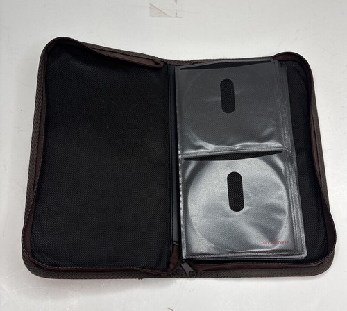 48 CD Wallet Case Holder Disc Bluray DVD Storage PS4 Xbox Game Travel ...