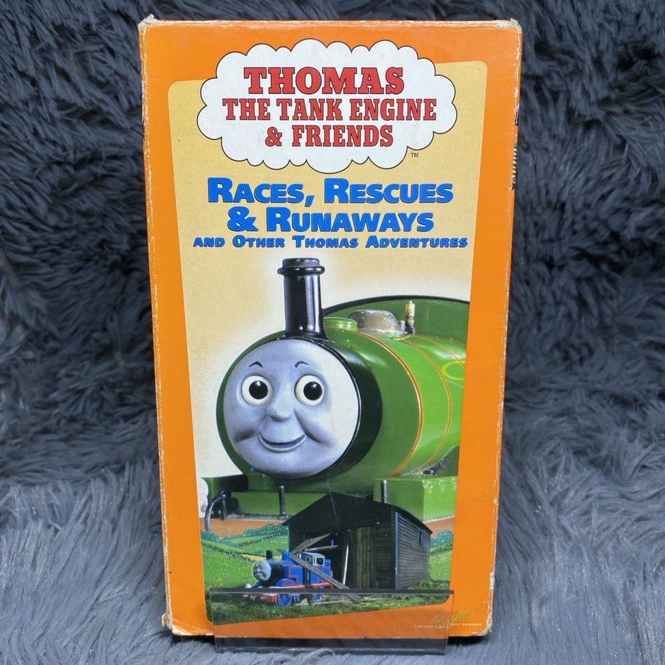 Thomas The Tank Engine & Friends Races Rescues Runaways VHS Video Tape ...