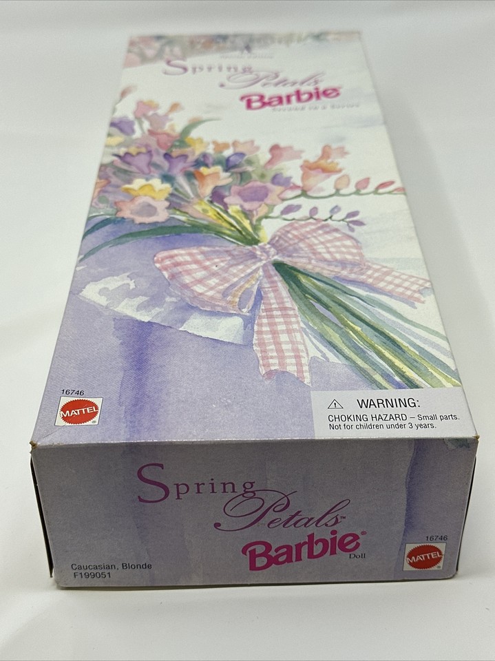 Spring Petals Barbie Doll Blonde Second in Series Avon Exclusive ...