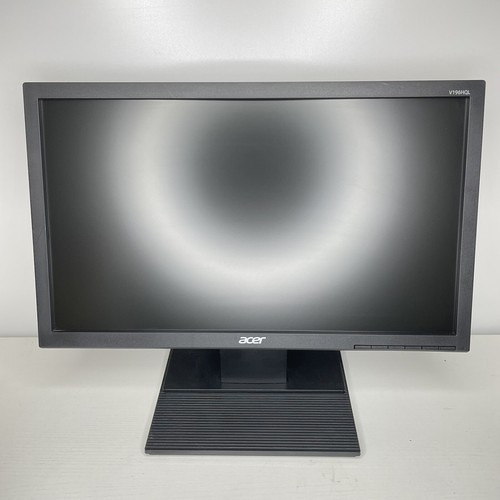 Acer V196HQL 18.5" Widescreen LCD Monitor 1366 X 768 VGA with Cables ...