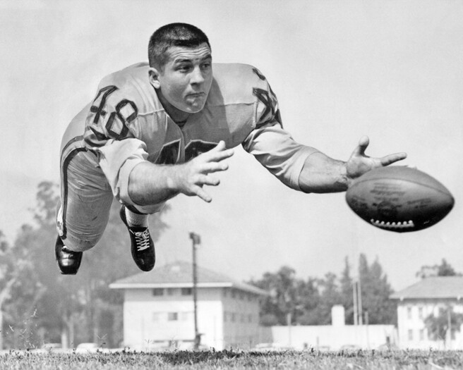 LA Los Angeles Rams LES RICHTER Glossy 8x10 Photo Print Football Poster ...