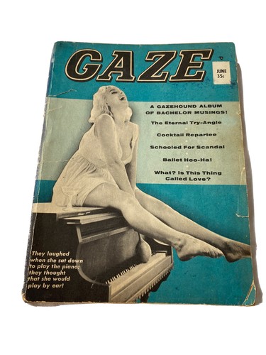 GAZE Humorama Adult Magazine June 1961 Adult | eBay