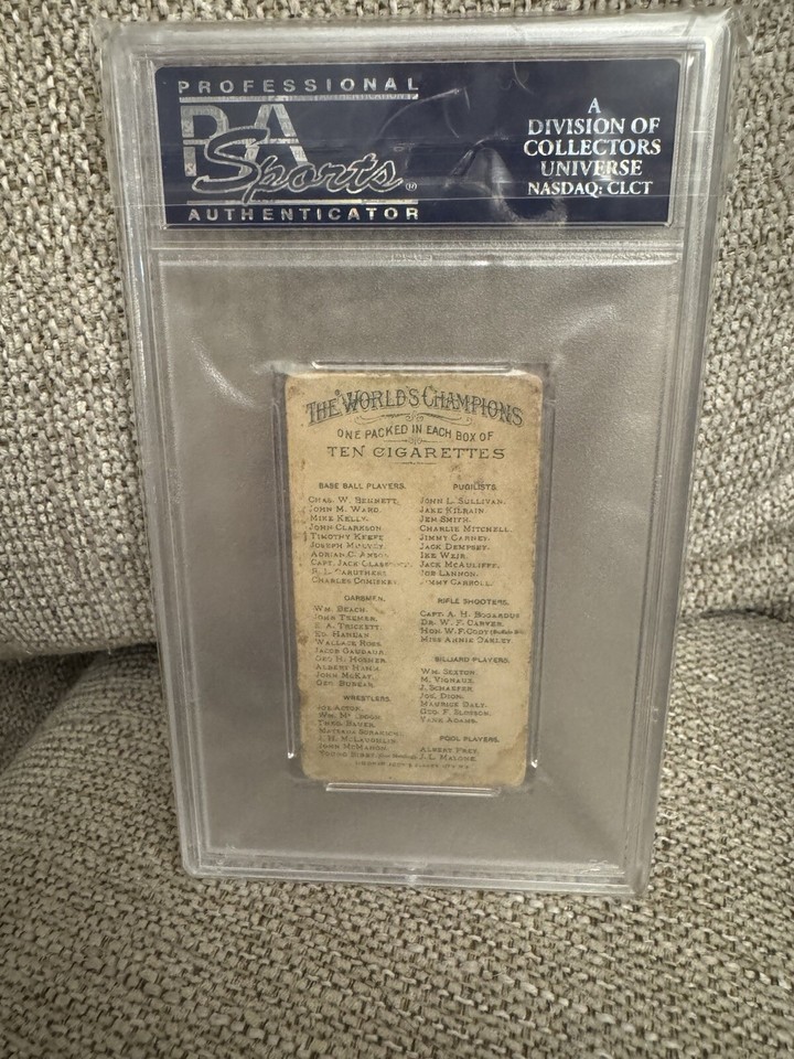 1888 N28 Allen & Ginter Cap Anson - PSA 2.5 - Iconic Card! | eBay