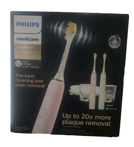 Philips Sonicare DiamondClean HX9912/98 Rechargeable Sonic Toothbrush 2 ...