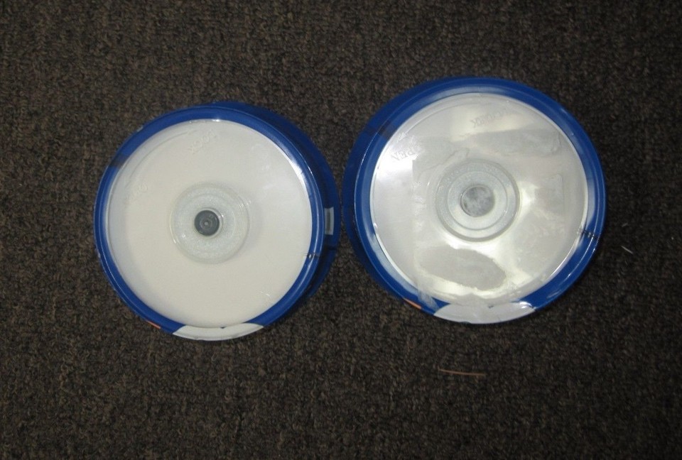 LOT OF 2 x New ativa PRINTABLE 1(DVD-R) 1(DVD+R) 25 Pack 16x 4.7GB 120 ...