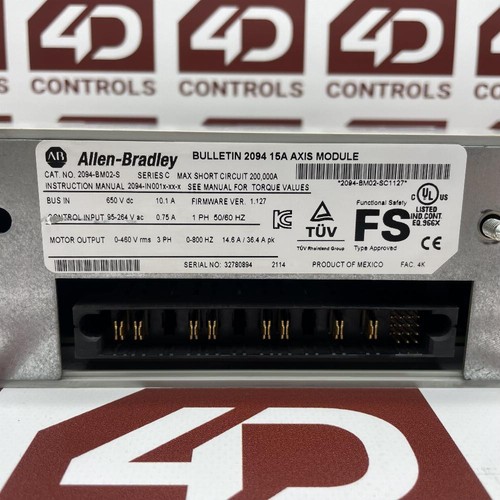 2094-BM02-S | Allen Bradley | Kinetix 6000 Module, Used, Ser C ...