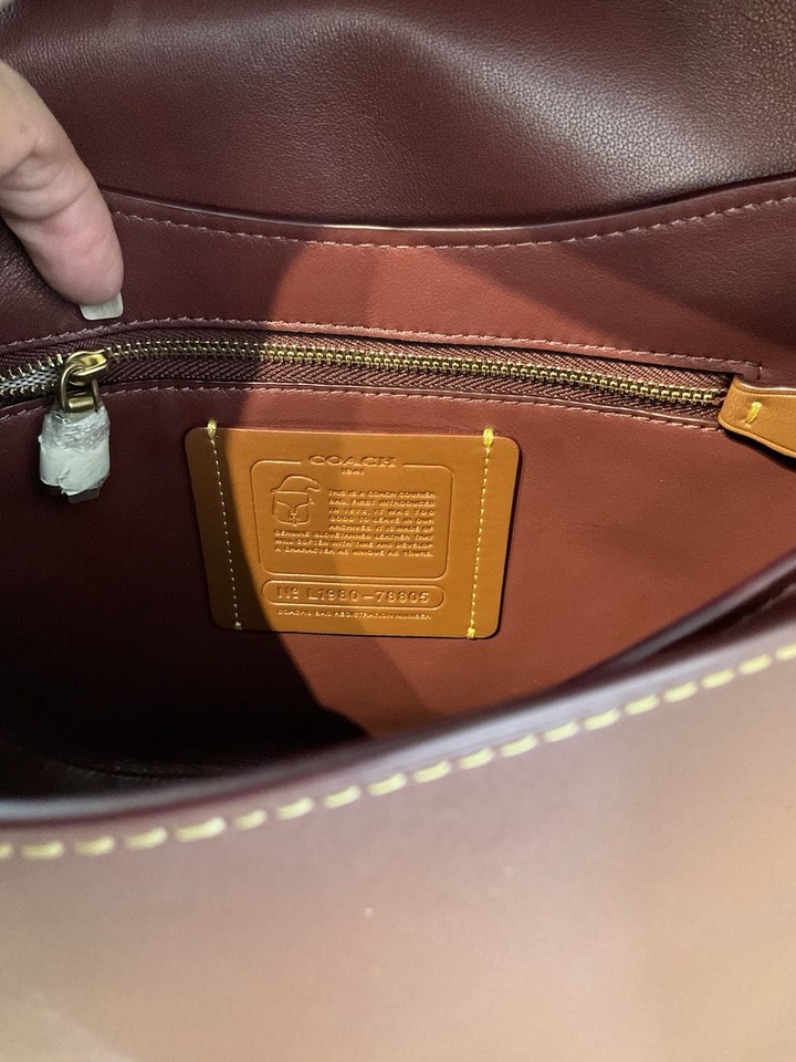 COACH 1941 Courier Glovetanned Leather “Archive Collection” Shoulder ...