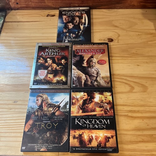 Lot Of 5 Action Adventure Movies DVDs | eBay