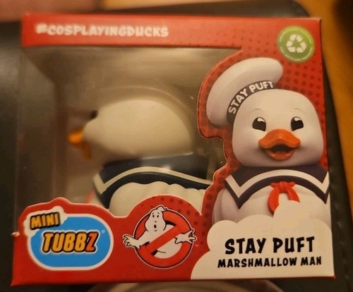 Mini Tubbz Ghostbusters Stay Puft Marshmallow Man Duck, NEW | eBay
