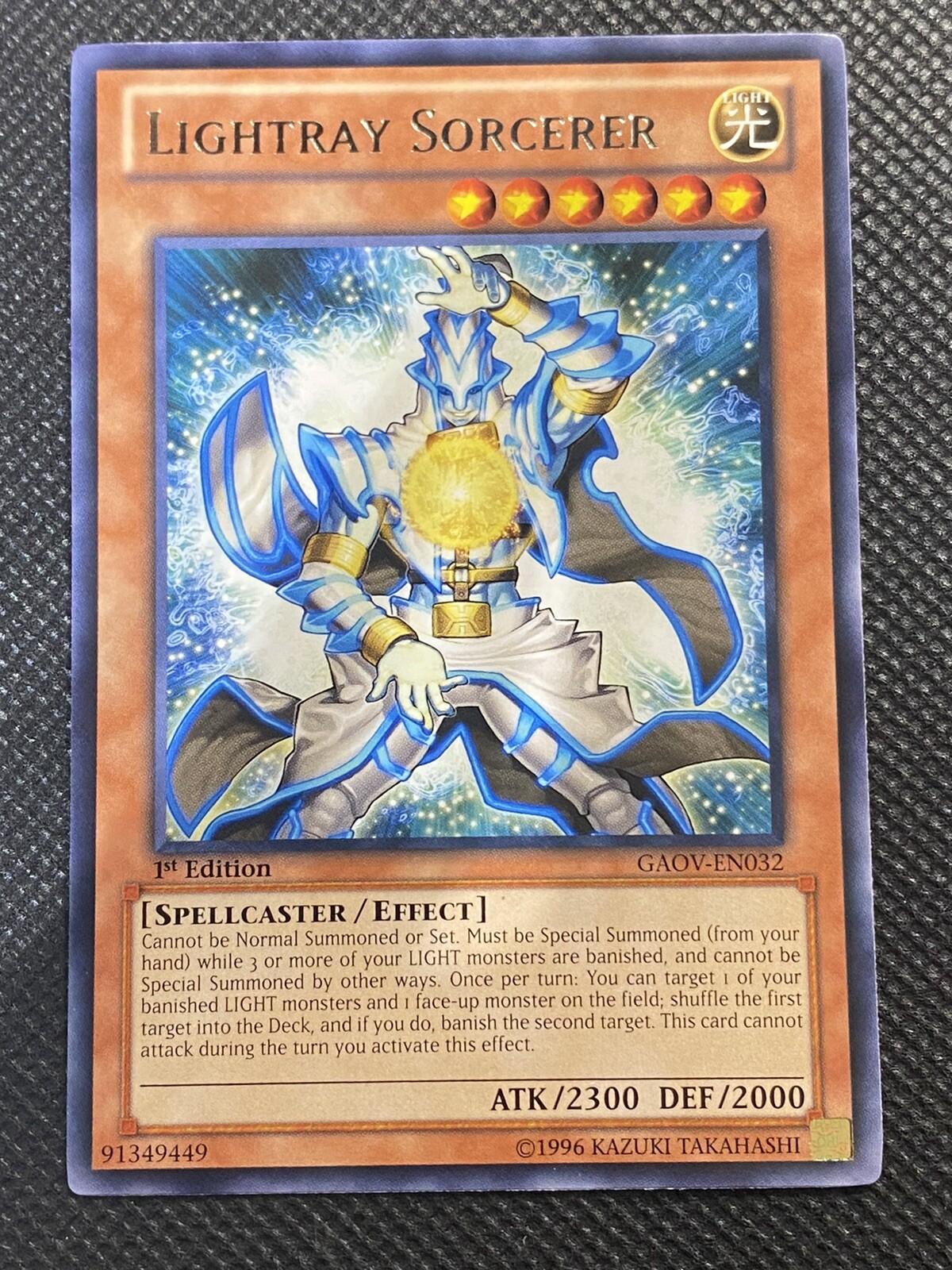 YuGiOh! - Lightray Sorcerer GAOV-EN032 Rare 1st Edition Near Mint | eBay