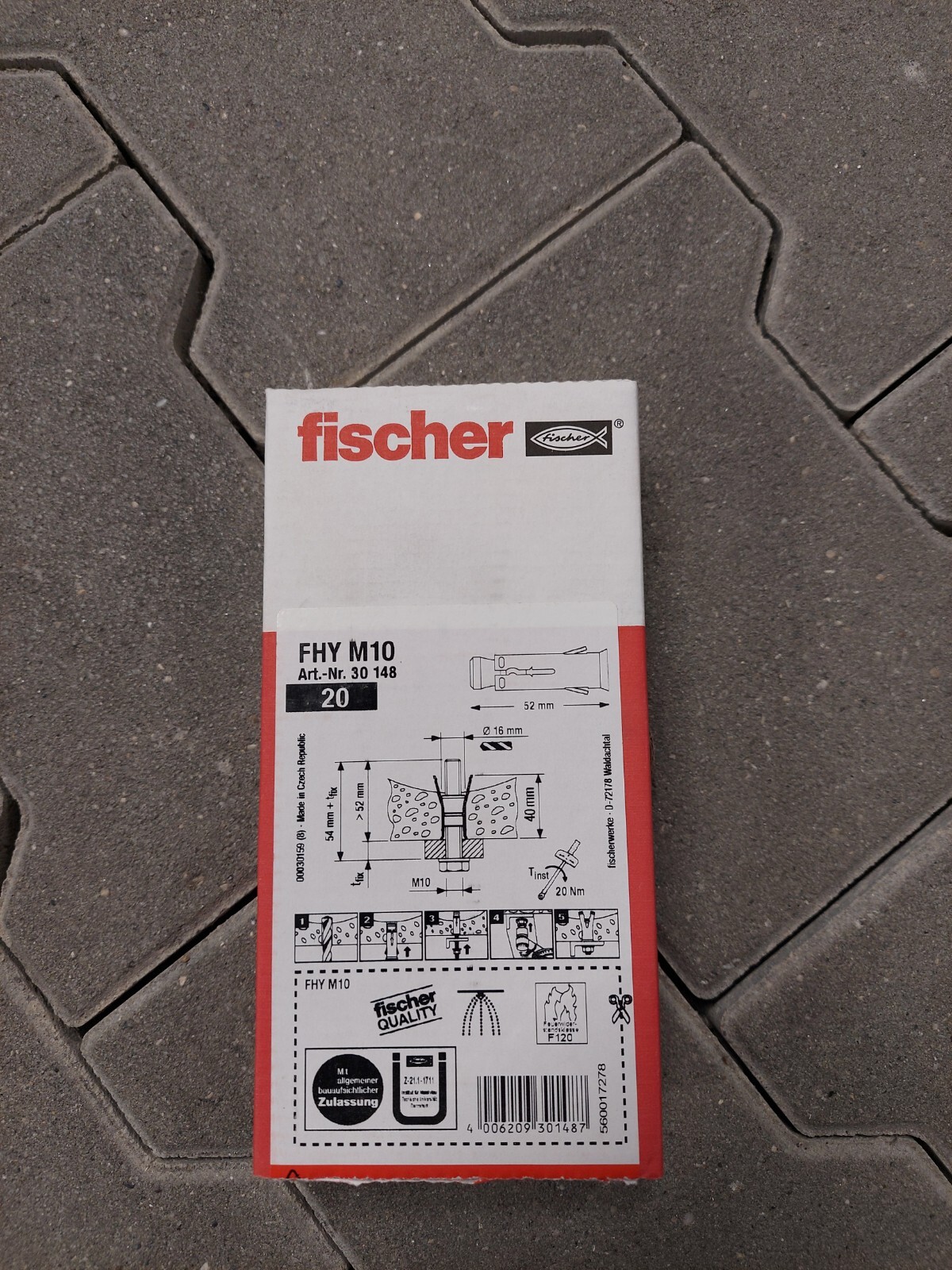 Fischer FHY Hohldeckenanker M10 (Innengewindeanker), Metalldübel | eBay.de