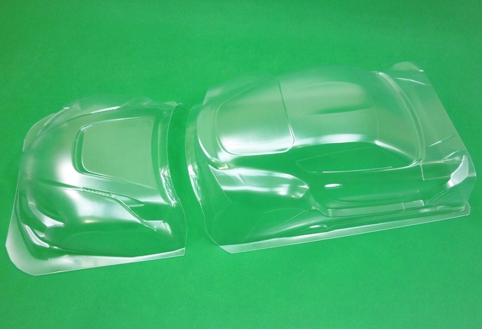 1:10 RC Clear Lexan Body Shell KIT Toyota Supra Hycade suit race or ...