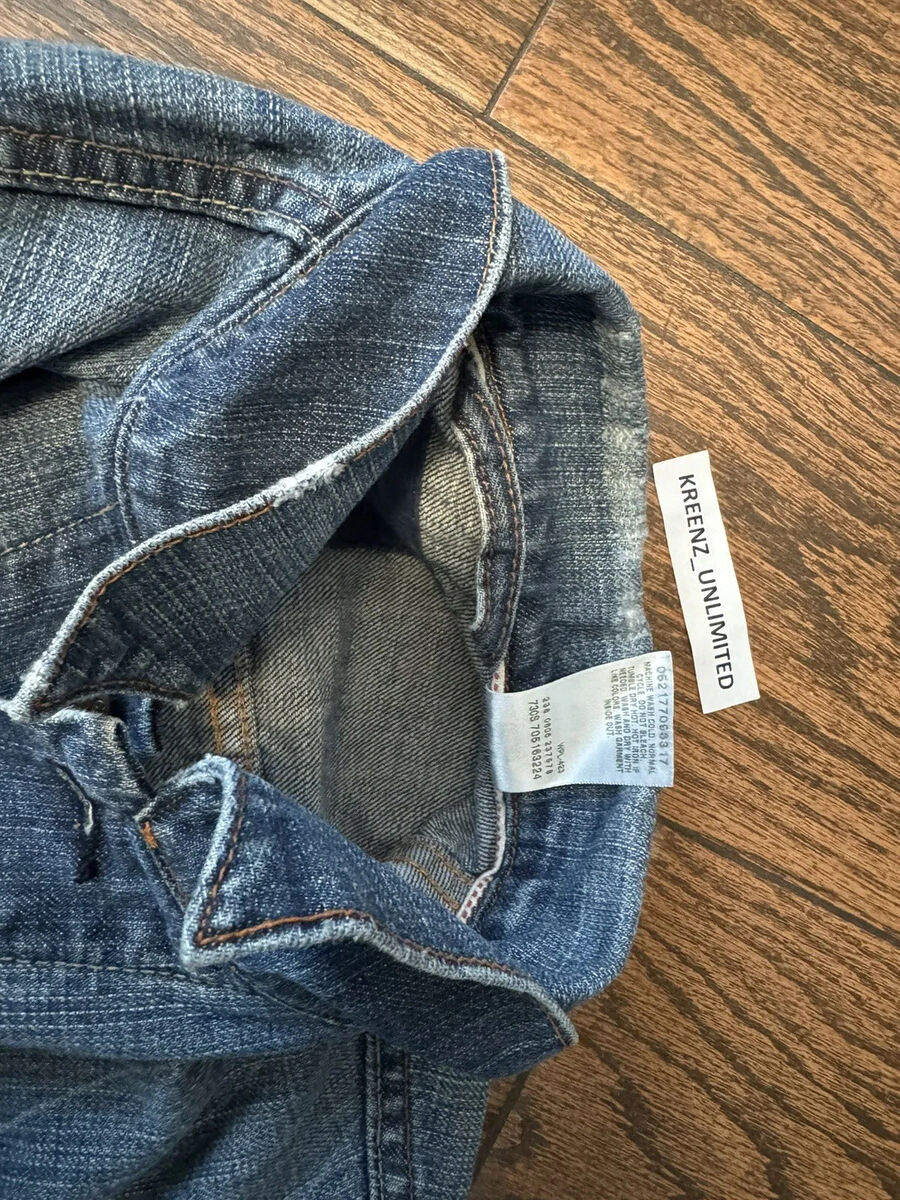 Vintage Levi's Red Tab Repro Selvedge 'Slim Trucker' Jean Vintage Levi's Red Tab Repro Selvedge 'Slim Trucker' Jean