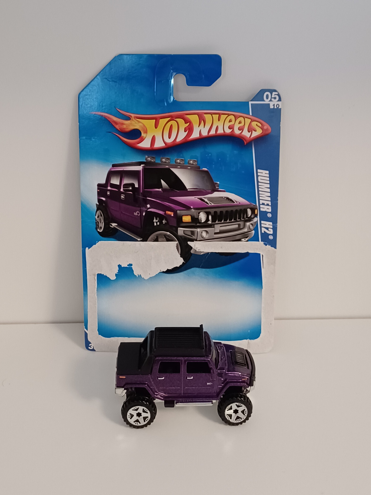 Purple Hummer H2