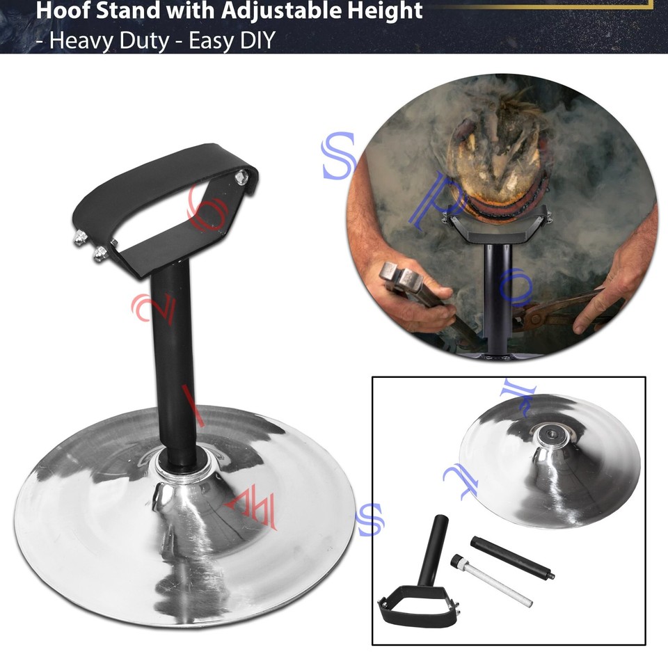 Farrier Horse Hoof Stand Trimming Foot - Portable Adjustable Quality ...
