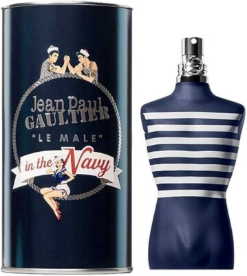 Men Le Male in The Navy by Jean Paul Gaultier for Men 6.8 oz EDT New in ...