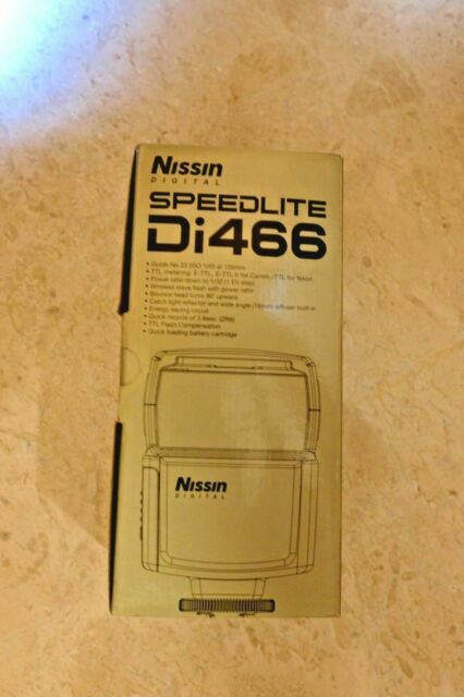 Nissin Speedlite Di466 Shoe Mount Flash for Canon for sale online | eBay