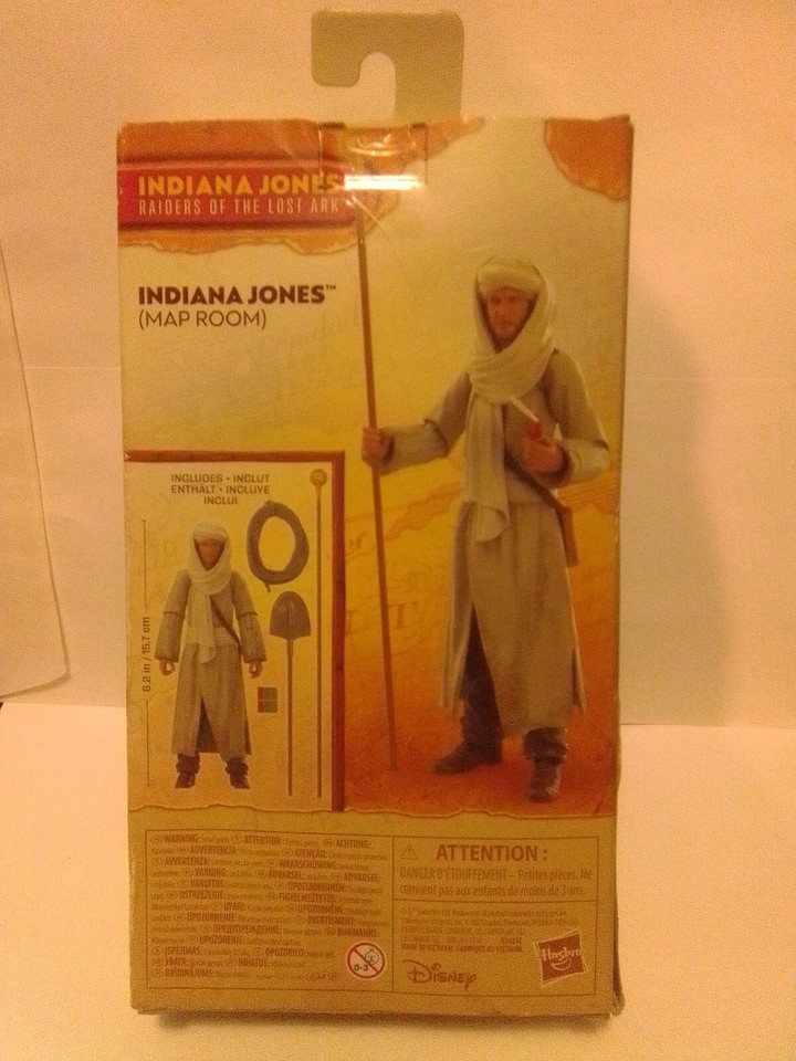 Indiana Jones Adventure Series Map Room figure 6" Target Exclusive ...