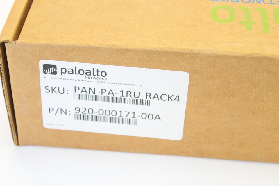 Palo Alto Networks PAN-PA-1RU-RACK4 -4 Post Rack Mount Kit for PA-820 ...