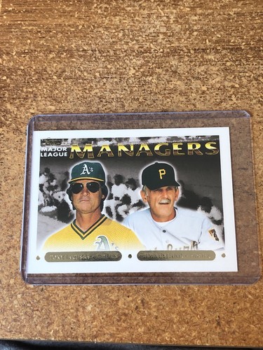 1993 Topps Gold Baseball # 511 Managers Jim Leyland Tony LaRussa | eBay
