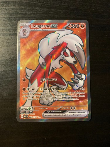 Carte Pokémon : Lougaroc EX 241/193 PAL Evolutions à Paldéa Française ...
