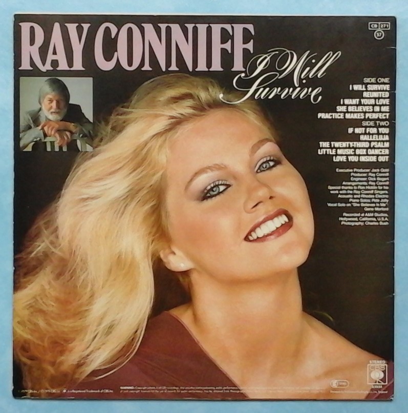 [BEE GEES COVER] RAY CONNIFF ~ I WILL SURVIVE ~ 1979 UK 10-TRACK VINYL ...