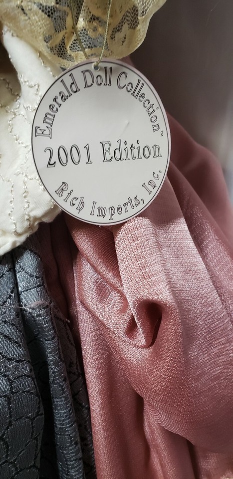 Vintage Emerald Doll Collection Victorian Porcelain Doll 28" | eBay