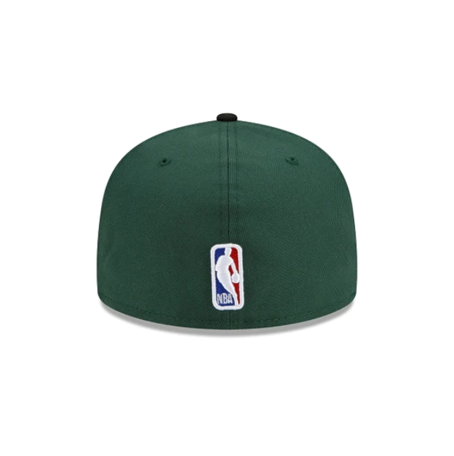 New Era Milwaukee Bucks 2 Tone Hoops 59FIFTY Fitted Hat Cap Size 7 1/4 ...