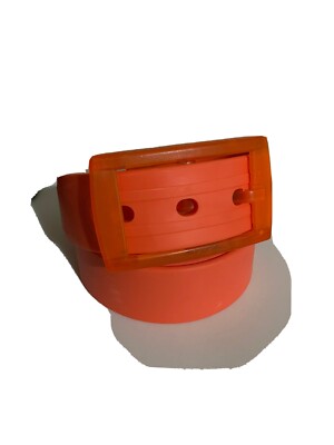 Silicone Rubber Casual Belt With Buckle Plastic Jelly Adjustable Cut to ...