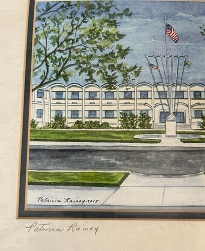 Patricia Rainey Watercolor Print Signed DBL Matted Cape May NJ 2015 | eBay