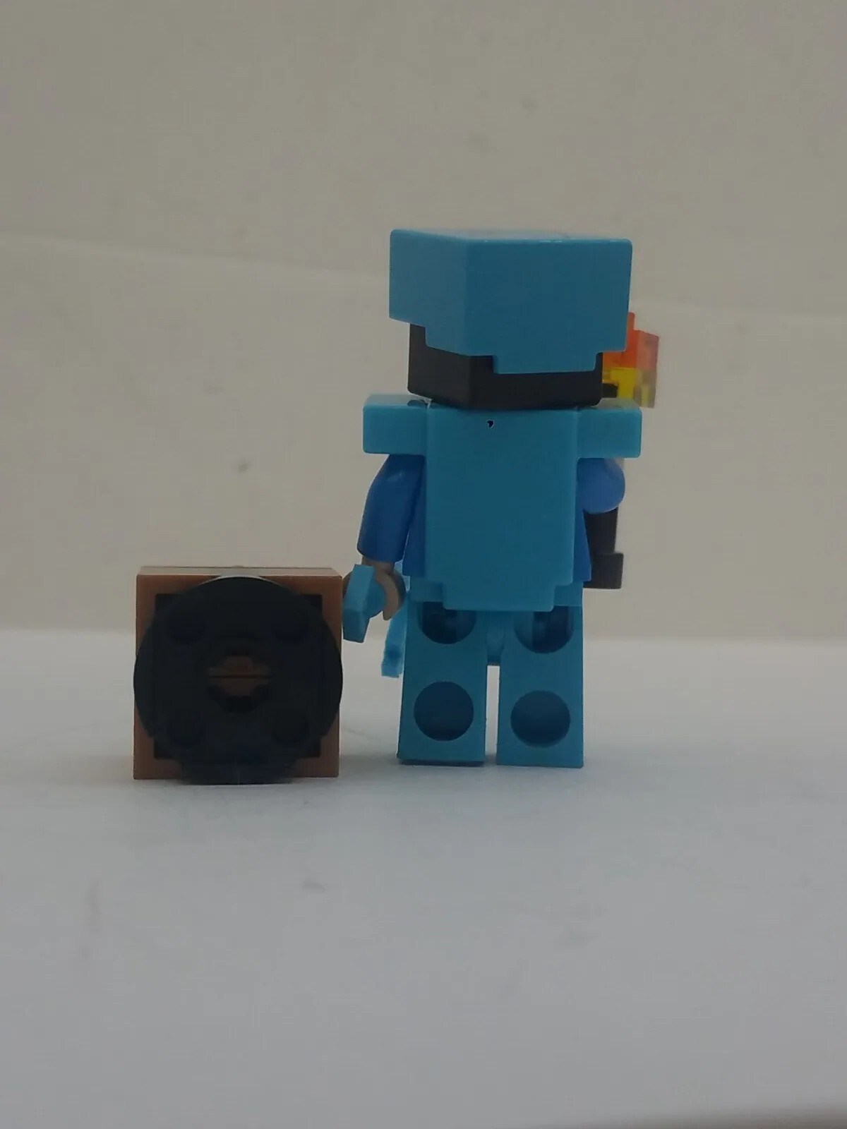 Lego minifigures: Minecraft Full diamond armor Steve | eBay