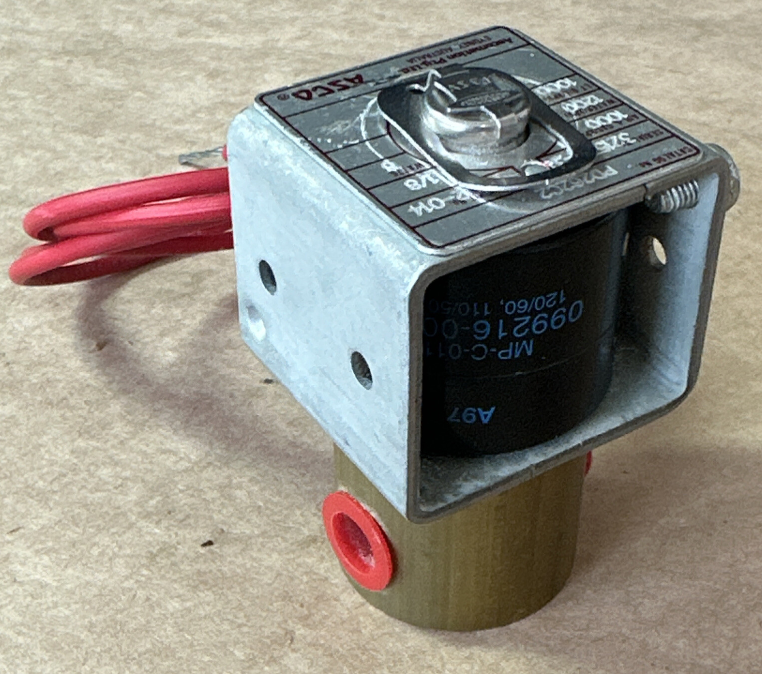 NEW NO BOX- ASCO General Service Solenoid PD262-C2 Air/Gas/Water/Lt Oil FASTSHIP | eBay