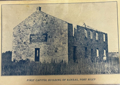 First Capitol Building Of Kansas, Fort Riley | eBay