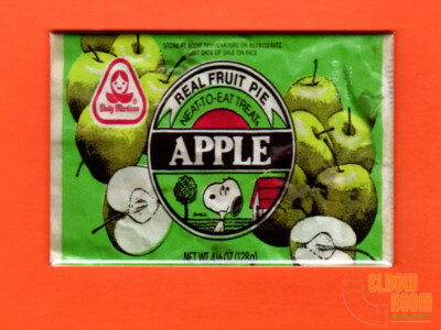 Dolly Madison Apple Pie wrapper art 2x3" fridge magnet Peanuts 80s | eBay