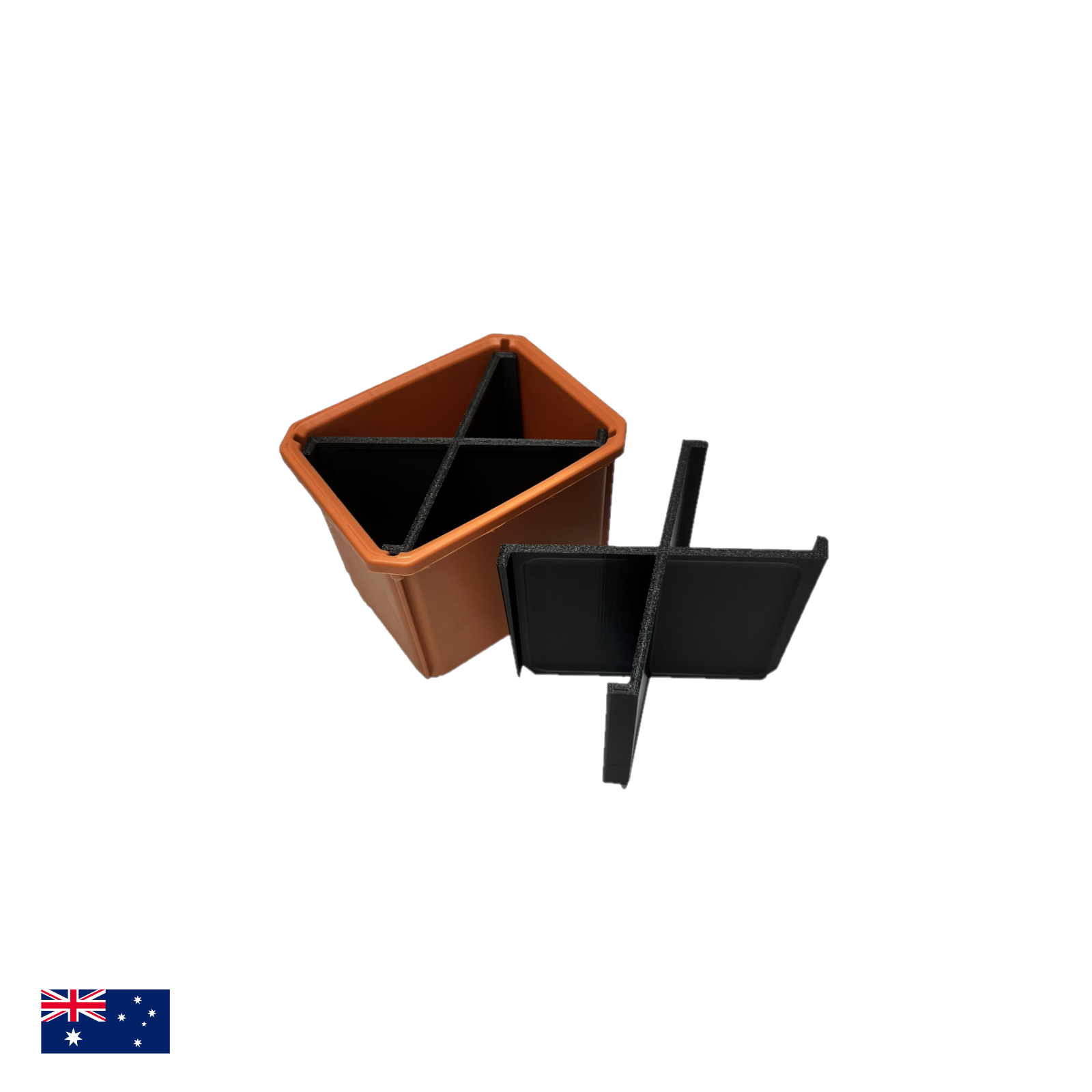 QuickStack Clear Top Organiser 4-Way Divider - AEG PROCTO | eBay Australia