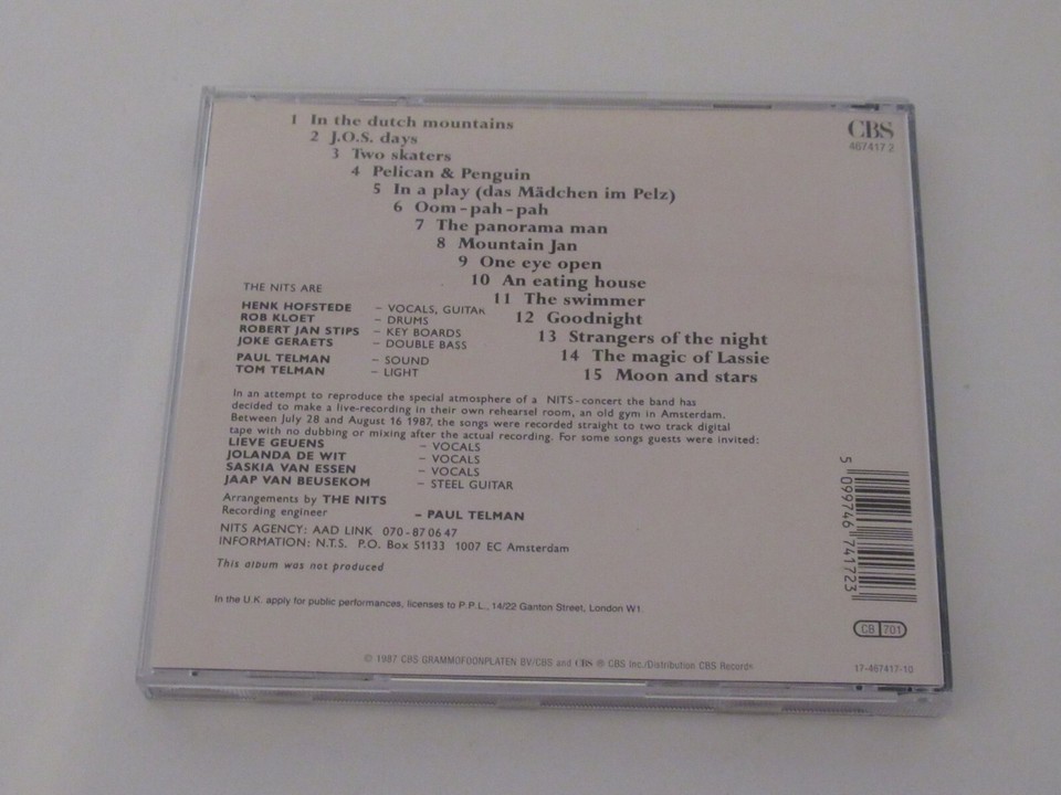 The Nits – IN The Dutch Mountains / CBS – 467417 2 CD Album | eBay