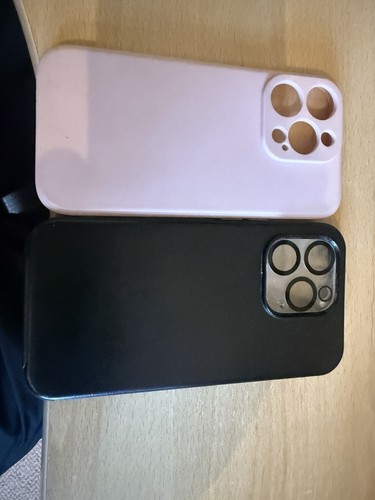 2 X iPhone 12 Pro Cases. One Otterbox One Generic. Black And Pink | eBay UK