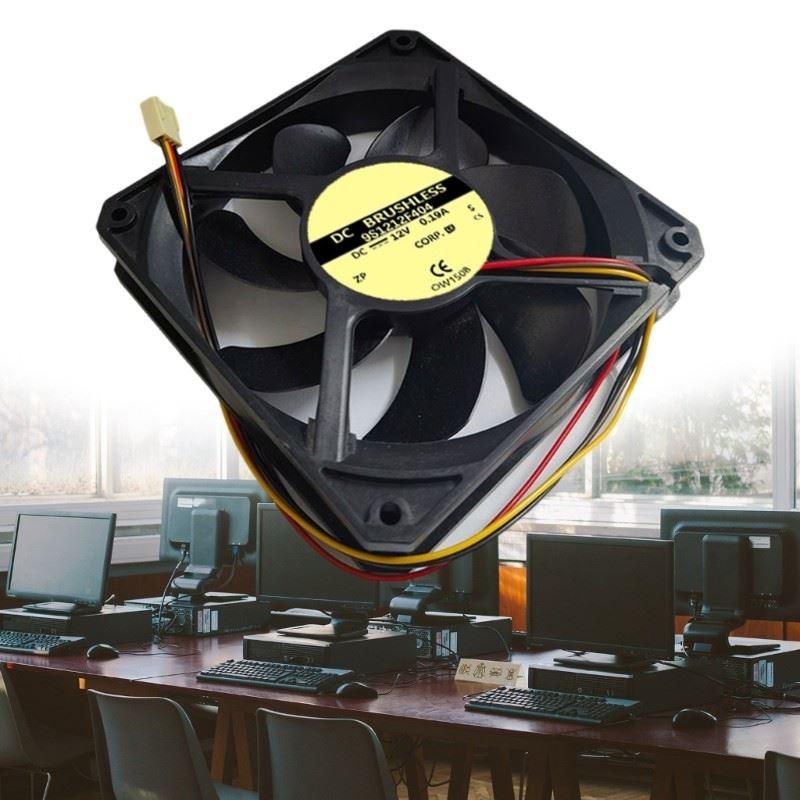 12025 Fan 120mm 12V 0.19A Ball Bearing USB Cooling Fan for Computer ...